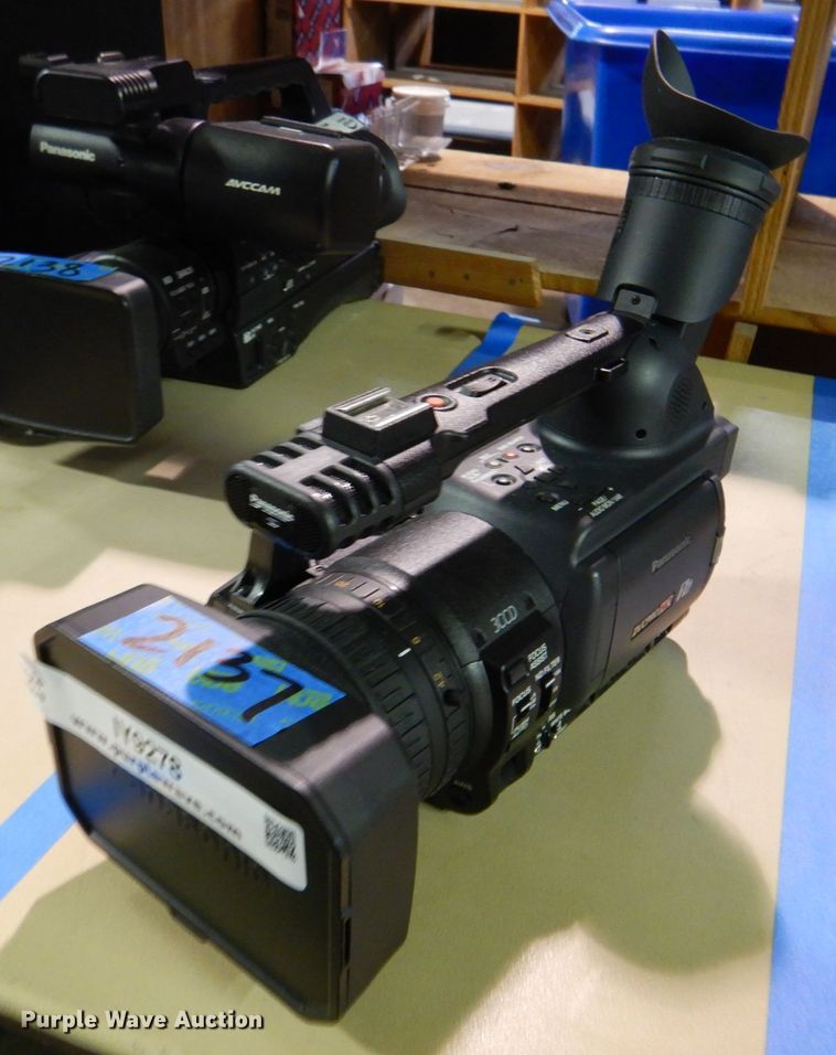 Panasonic 3CCD DVC Pro HD P2 in Tulsa, OK | Item IY9278 sold | Purple Wave