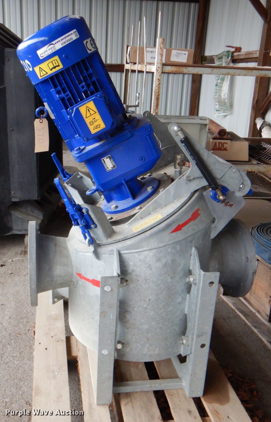 Vogelsang sludge grinder/pump in Tulsa, OK | Item HW9980 sold | Purple Wave