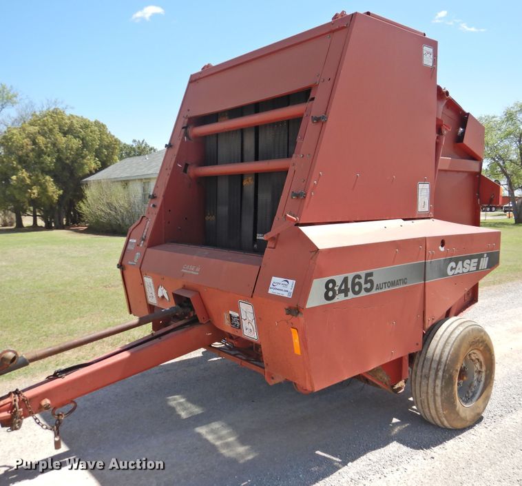 1999 Case IH 8465A round baler in Geronimo, OK | Item DJ8422 sold ...