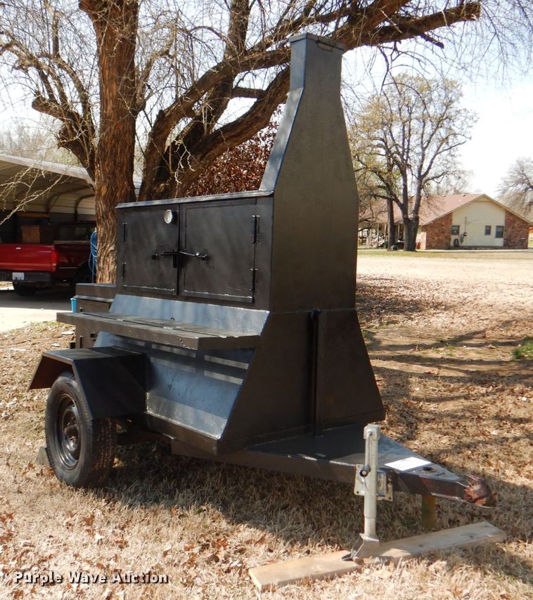 Shop built smoker in Collinsville, OK | Item DJ8731 sold | Purple Wave