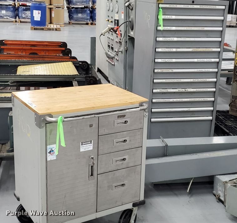 (2) steel cabinets in Salina, KS | Item IX9012 sold | Purple Wave