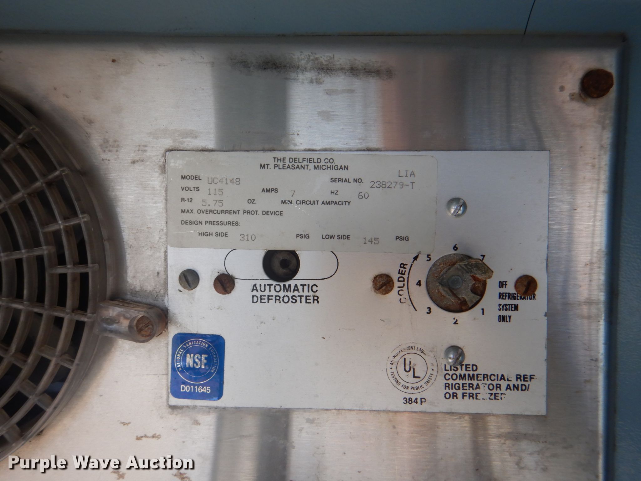(3) Delfield refrigeration units in Fort Worth, TX | Item FW9300 sold ...