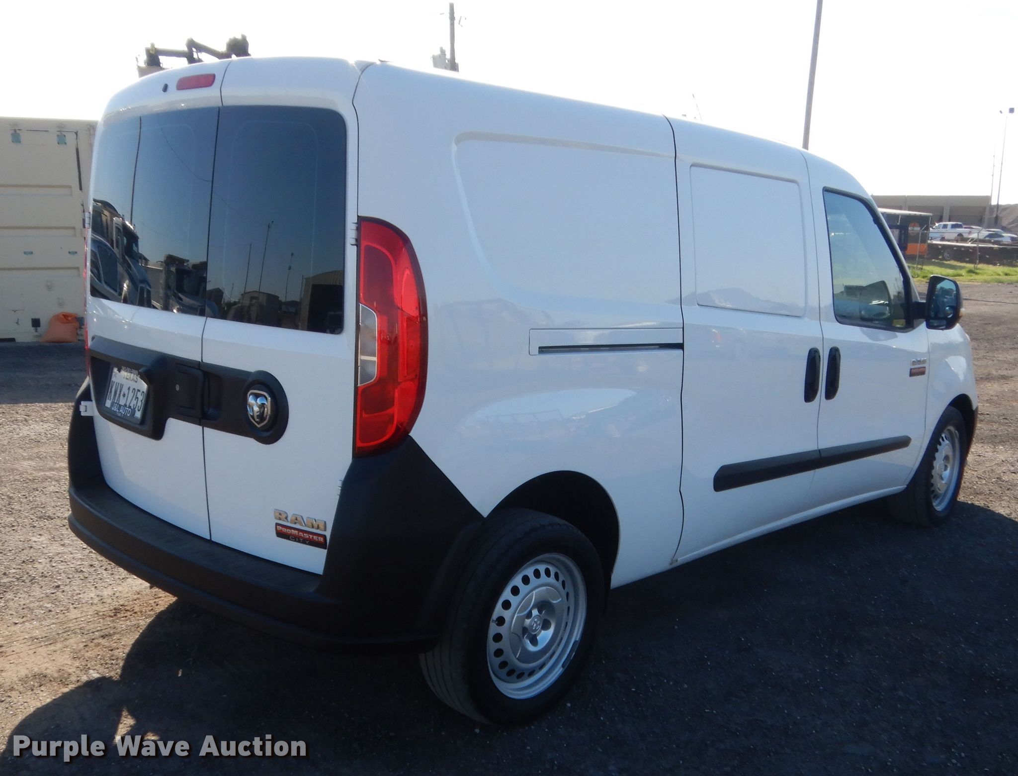 2016 RAM ProMaster van in Moore, OK | Item HG9713 sold | Purple Wave