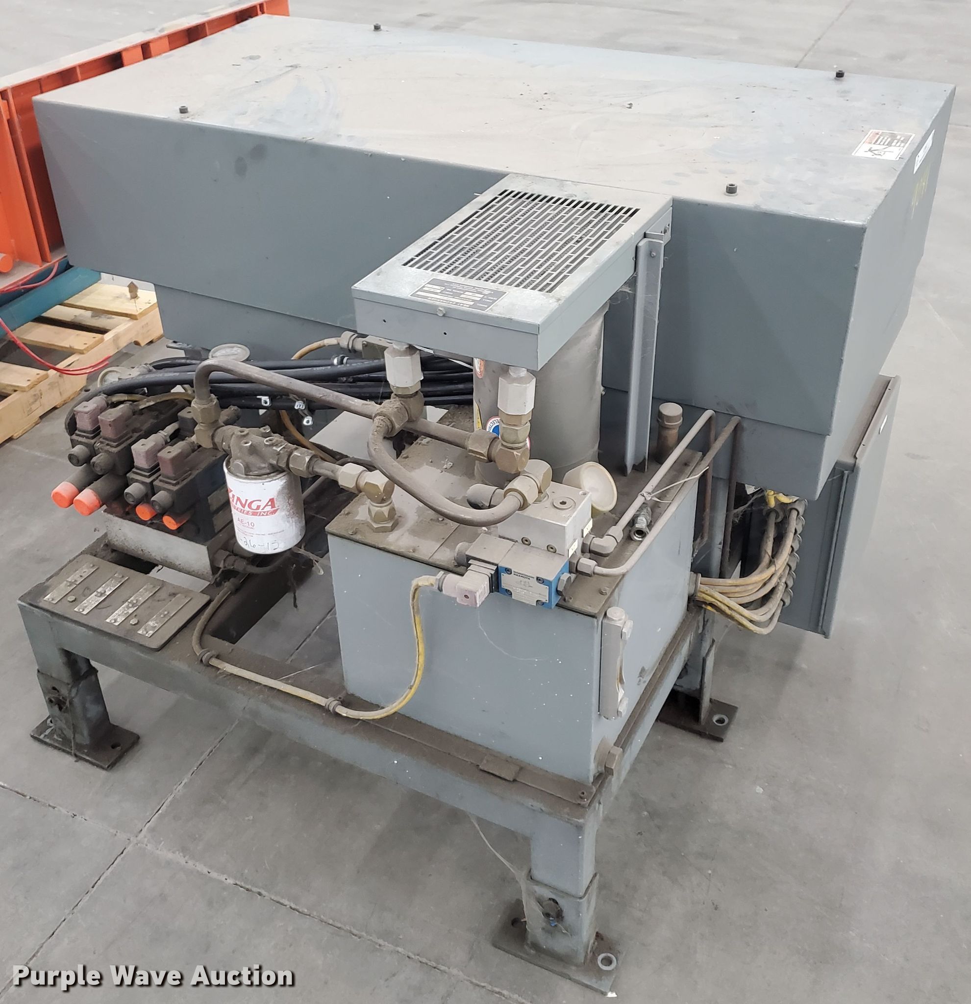 Rexroth hydraulic power unit in Salina, KS | Item IL9041 sold | Purple Wave
