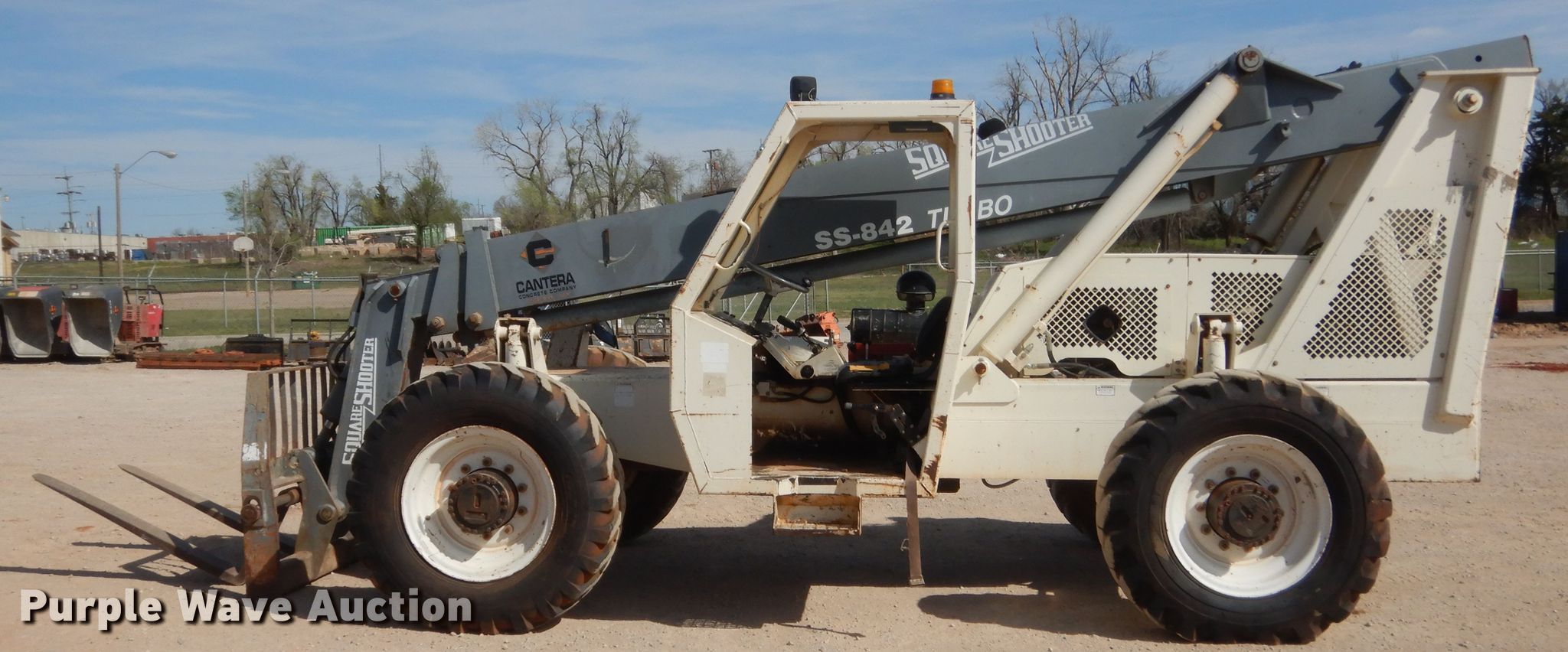 Terex SS842 telehandler in Oklahoma City, OK | Item HG9665 sold | Purple Wave