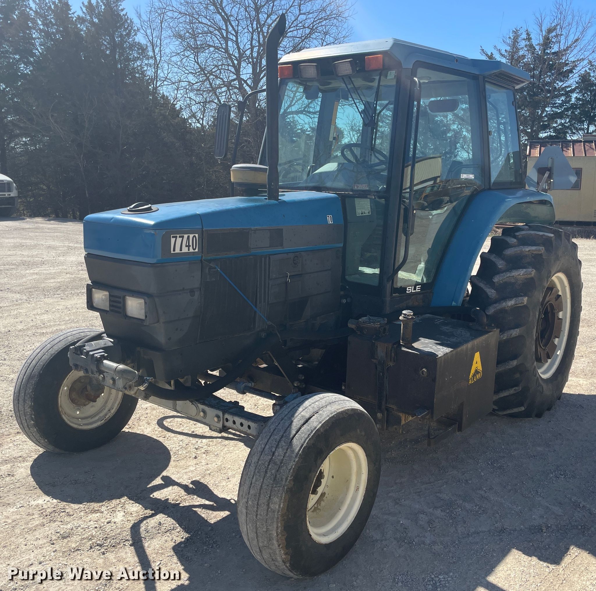1997 New Holland 7740 tractor in Sedan, KS | Item IR9758 sold | Purple Wave