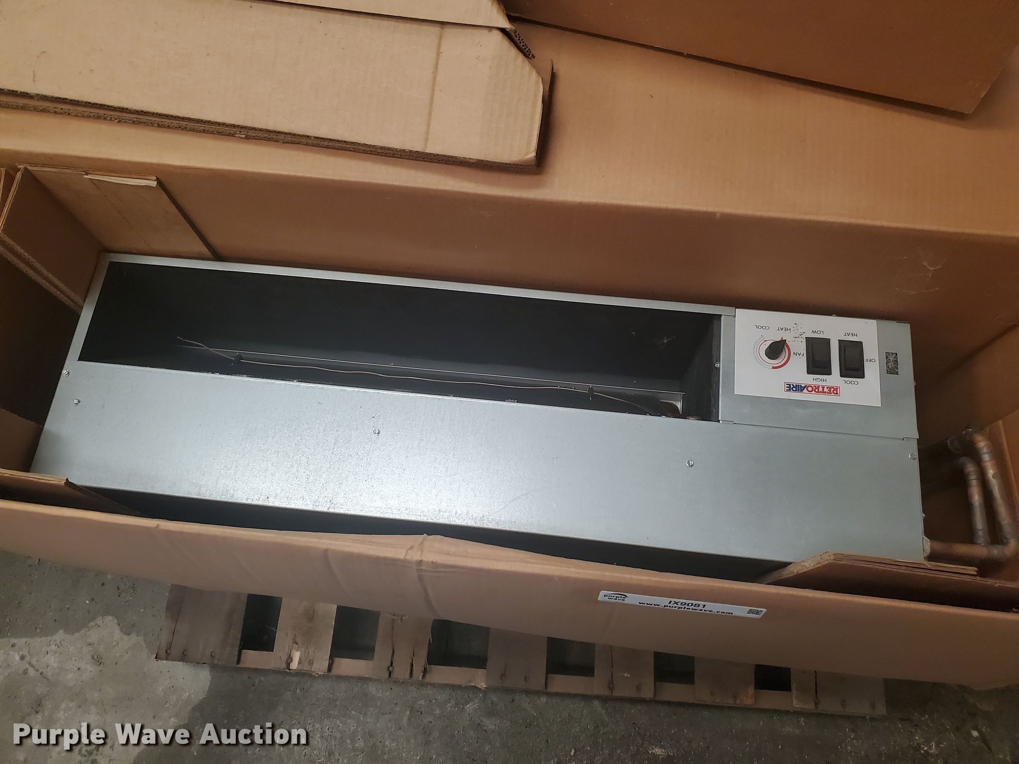 (2) RetroAire CM heat pumps in Salina, KS | Item IX9081 sold | Purple Wave