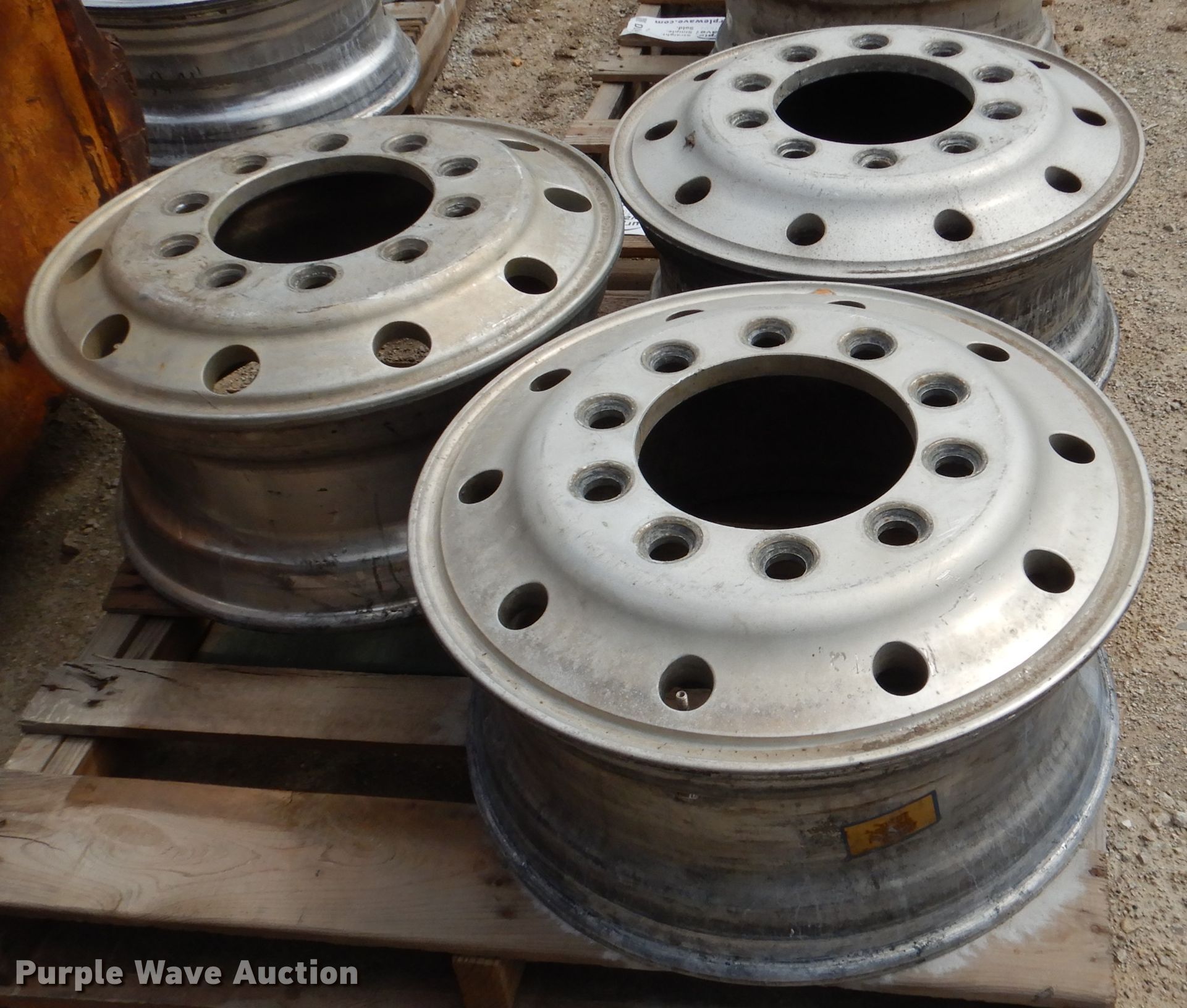 (3) Bud 22.5x9 stud pilot wheels in Rantoul, KS | Item DL2860 sold ...