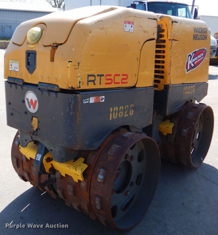 Wacker RTSC2 trench compactor in Stillwater, OK | Item DJ8745 sold ...