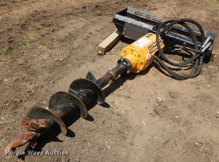 Belltec skid steer post hole auger in Harveyville, KS | Item DL2953 ...