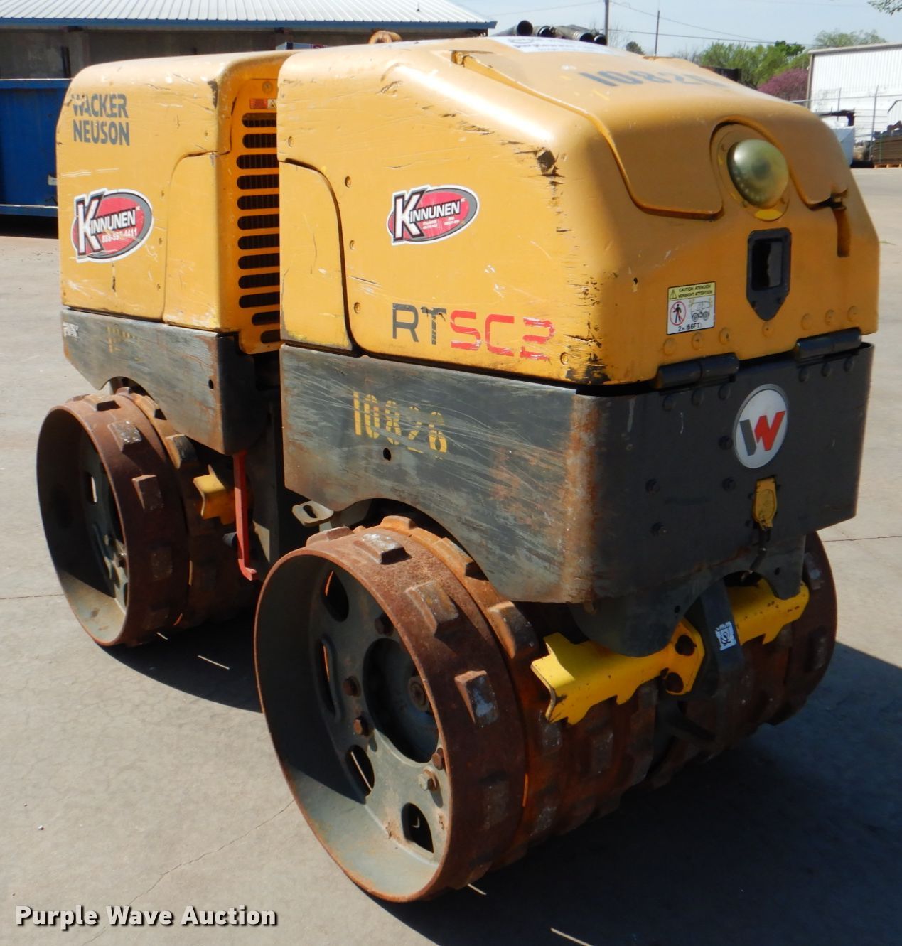 Wacker RTSC2 trench compactor in Stillwater, OK | Item DJ8745 sold ...