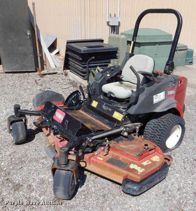 Toro Groundmaster 7210 ZTR lawn mower in Eudora, KS | Item DL2972 sold ...