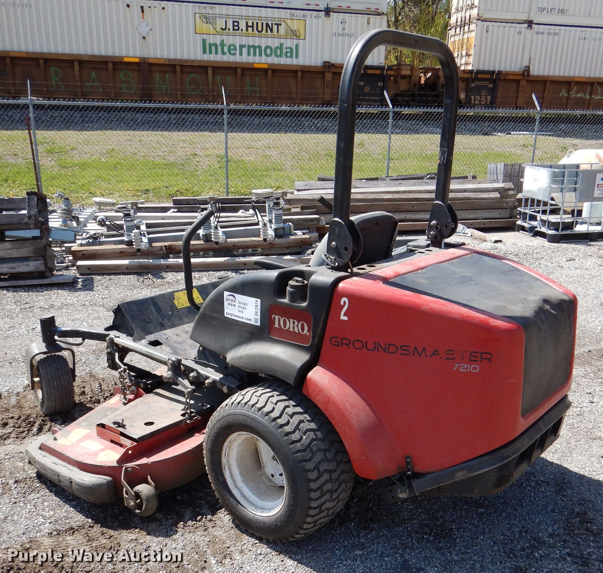 Toro Groundmaster 7210 ZTR lawn mower in Eudora, KS | Item DL2974 sold ...