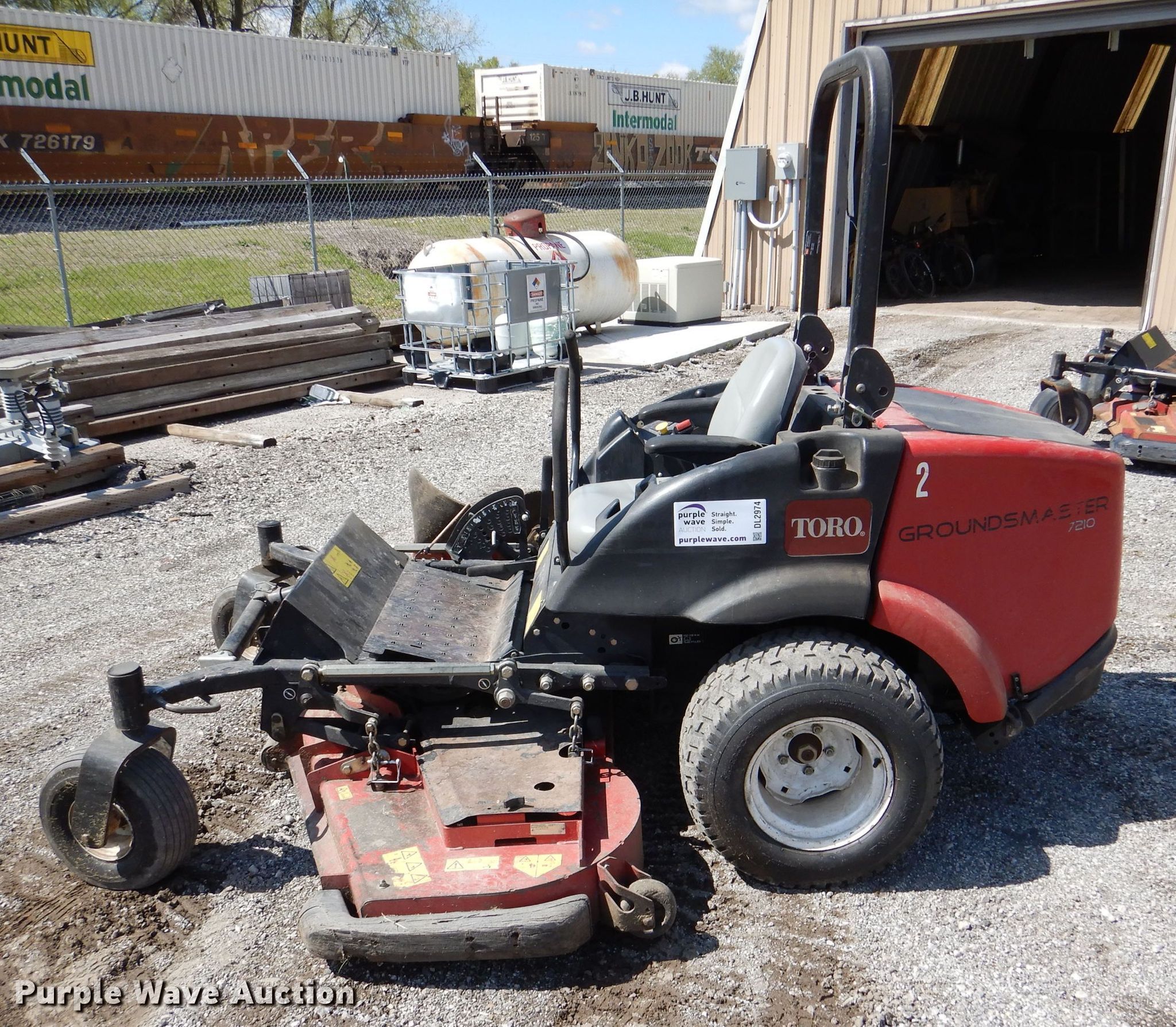 Toro Groundmaster 7210 ZTR lawn mower in Eudora, KS | Item DL2974 sold ...