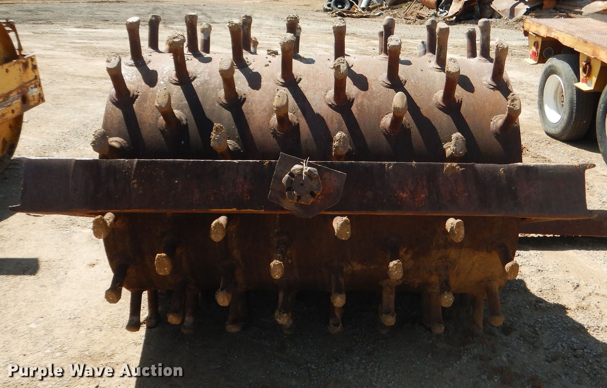 Sheepsfoot roller in Drumright, OK | Item ES9660 for sale | Purple Wave