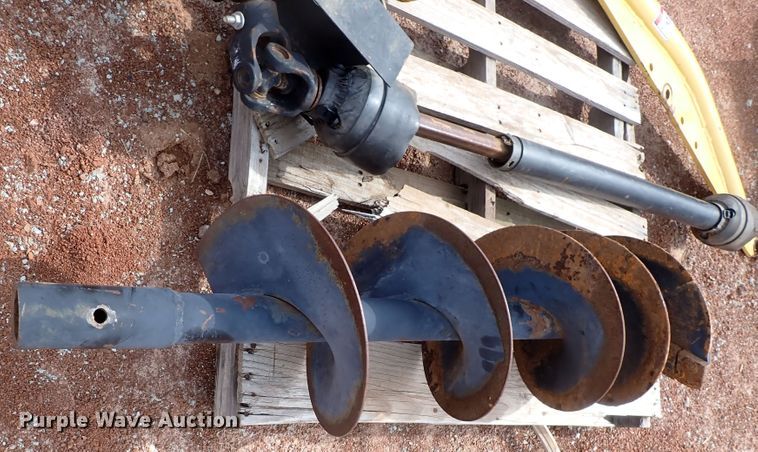 County Line post hole auger in Murdock, KS | Item DJ5529 sold | Purple Wave