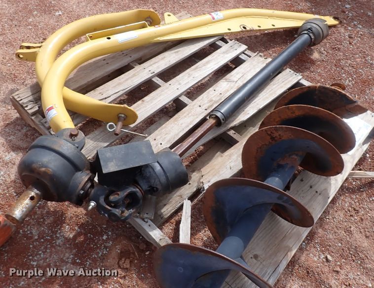 County Line post hole auger in Murdock, KS | Item DJ5529 sold | Purple Wave