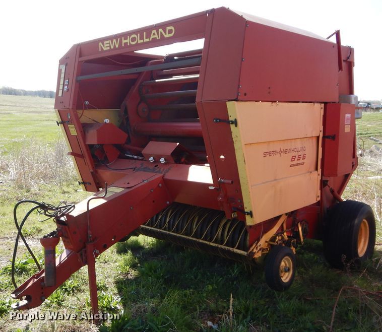 1984 New Holland 855 round baler in Mc Louth, KS | Item HF9198 sold ...