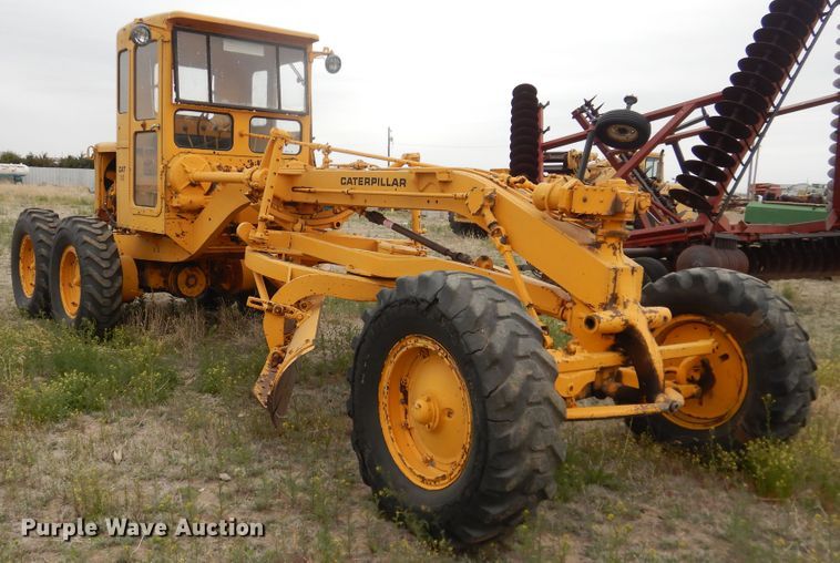 Caterpillar 112 rigid frame motor grader in Sublette, KS | Item IJ9314 ...
