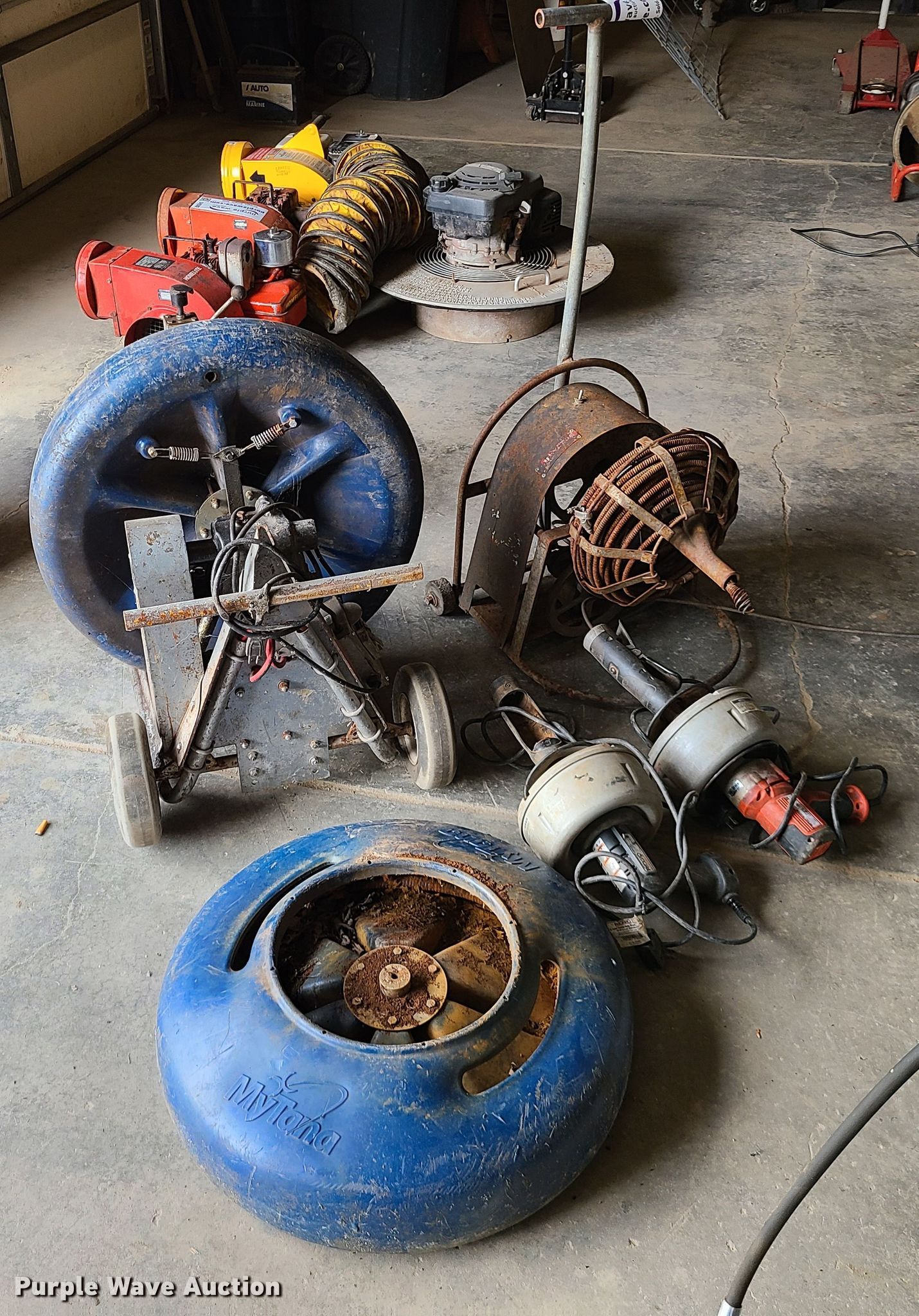 (4) MyTana M-81 sewer drain machines in Raytown, MO | Item DH5991 sold ...