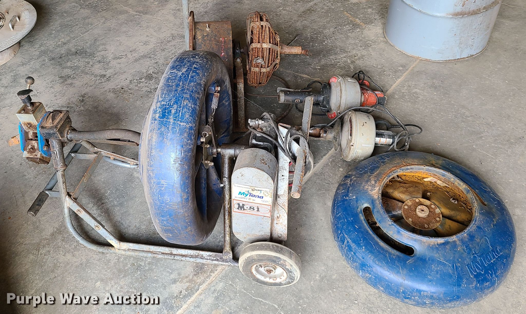 (4) MyTana M-81 sewer drain machines in Raytown, MO | Item DH5991 sold ...