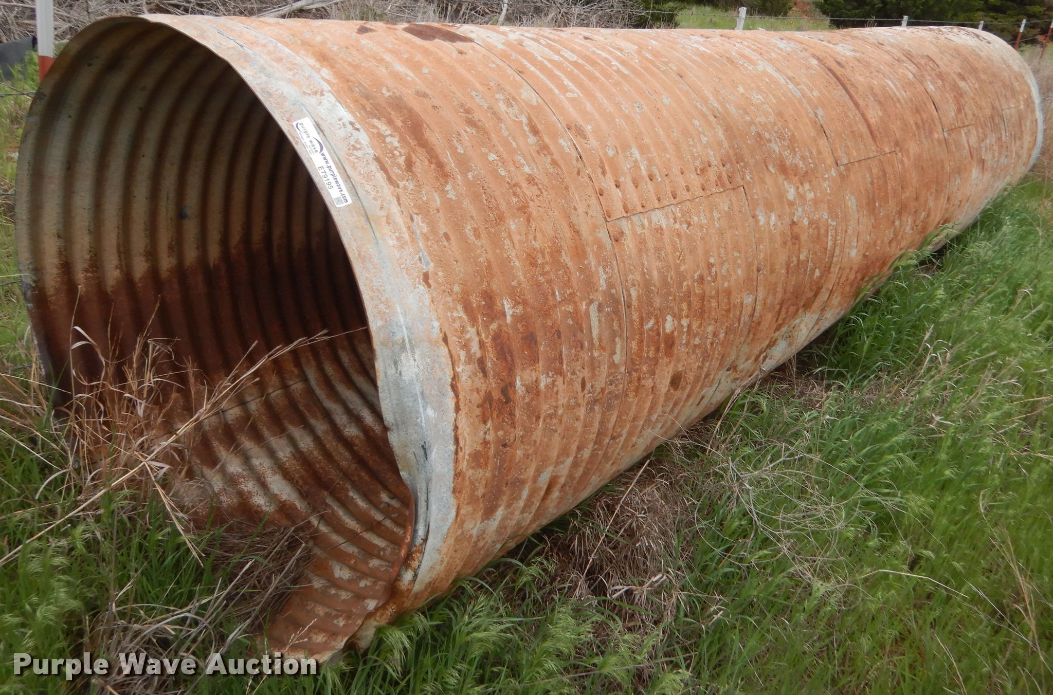 Culvert in Weatherford, OK | Item ET9195 sold | Purple Wave
