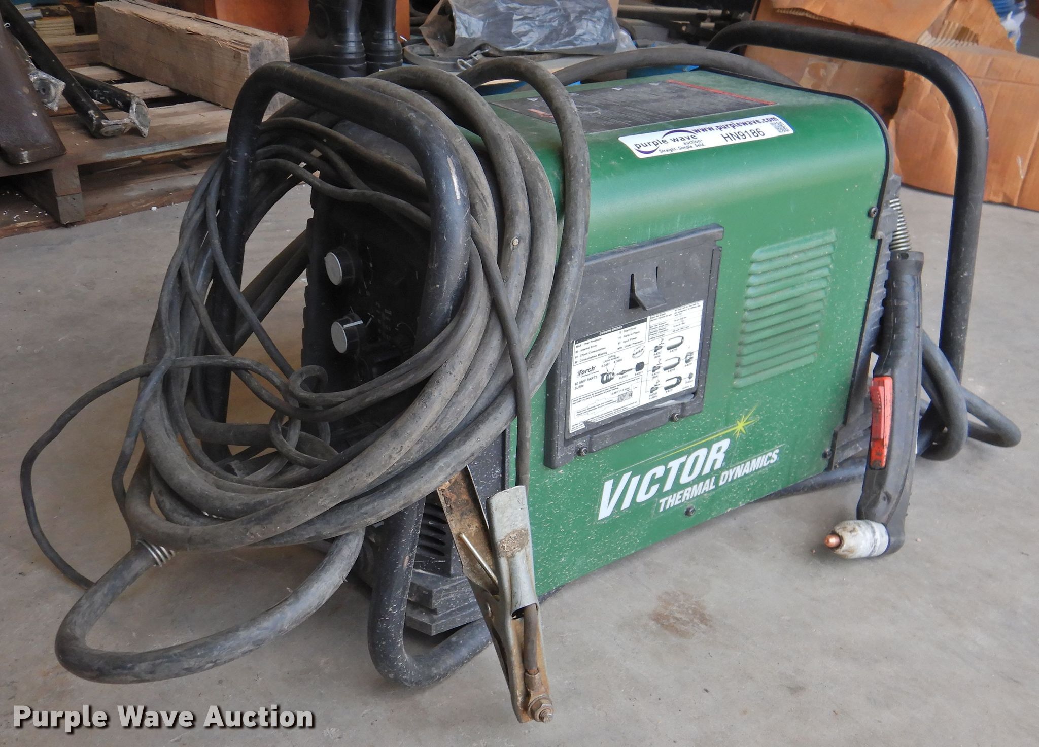 2016 Victor 52 Cutmaster plasma cutter in Amarillo, TX | Item HN9186 sold | Purple Wave