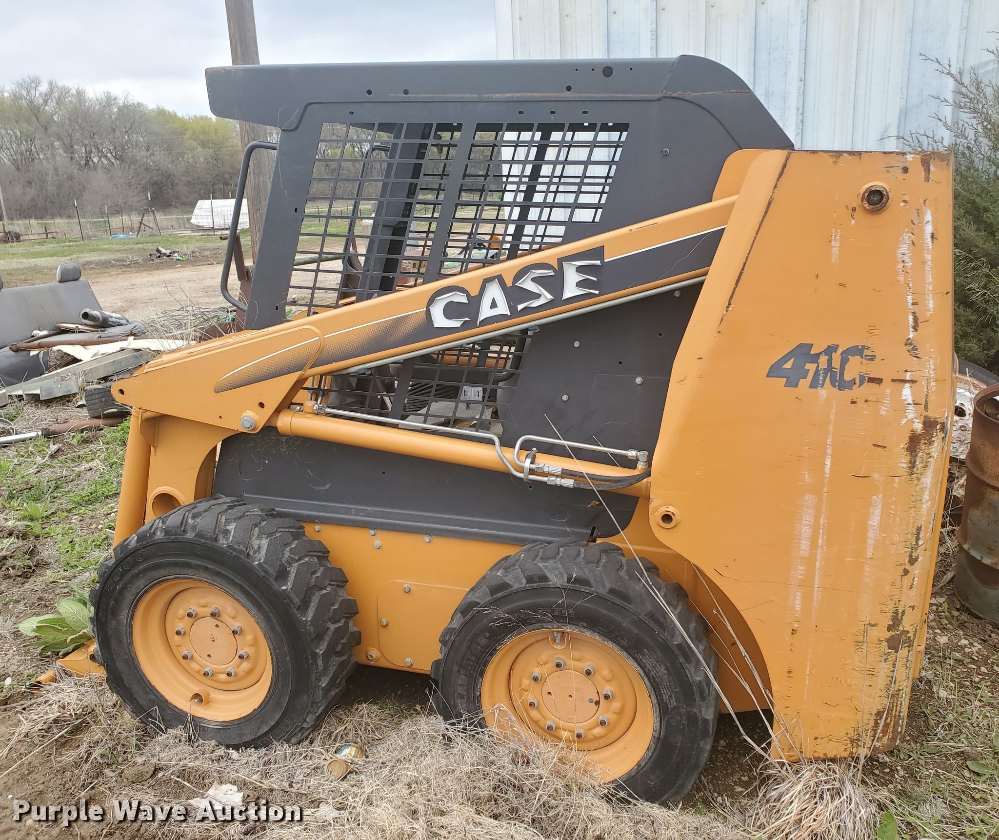 2005 Case 410 skid steer loader in Delphos, KS | Item IX9803 sold ...