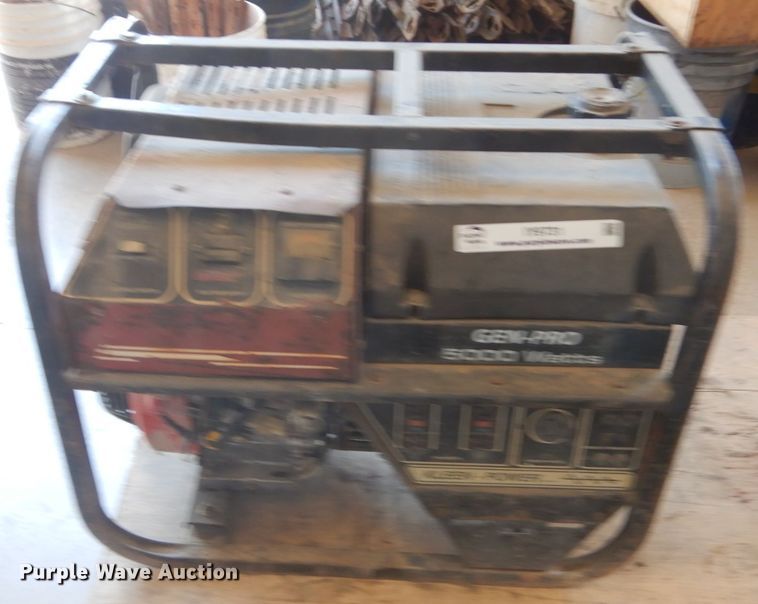 Gen-Pro generator in Hazelwood, MO | Item IY9731 sold | Purple Wave