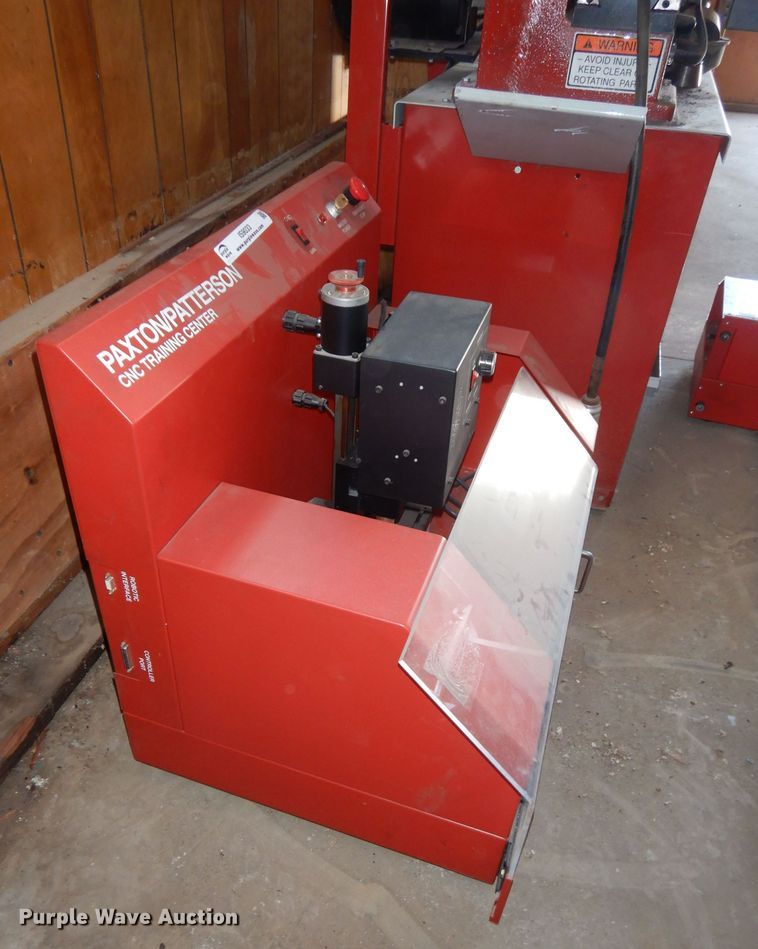 Paxton Patterson HP Mill CNC training center in Junction City, KS ...