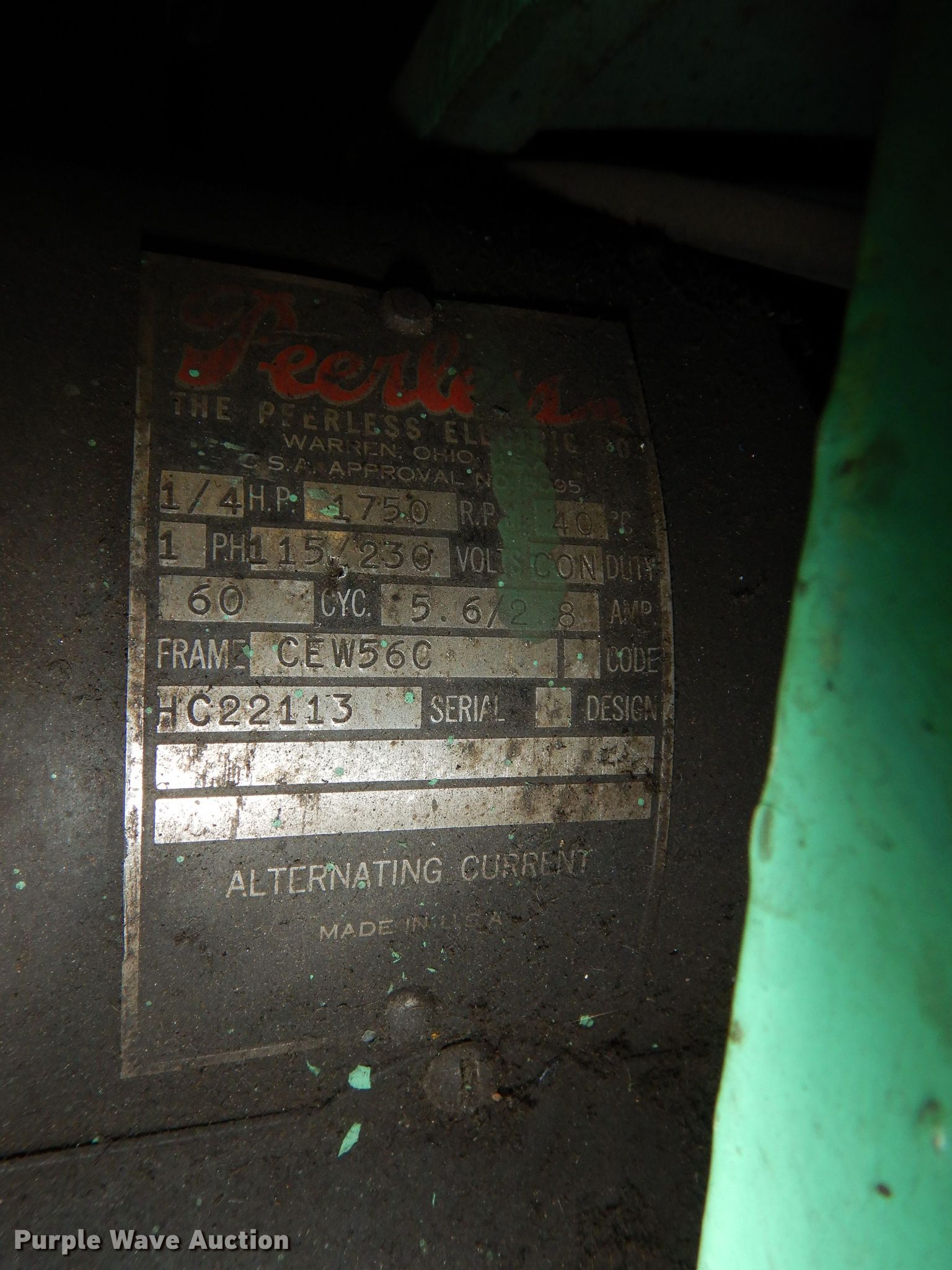 Wysong 410 bead roller in Junction City, KS | Item IS9004 sold | Purple ...