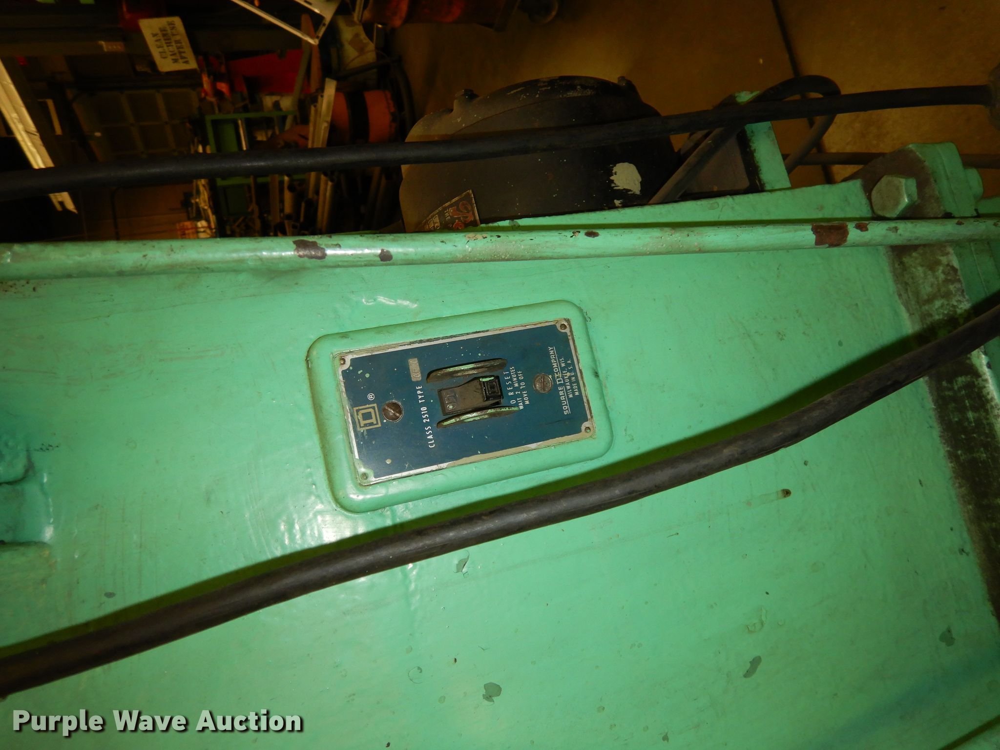 Wysong 410 bead roller in Junction City, KS | Item IS9004 sold | Purple ...