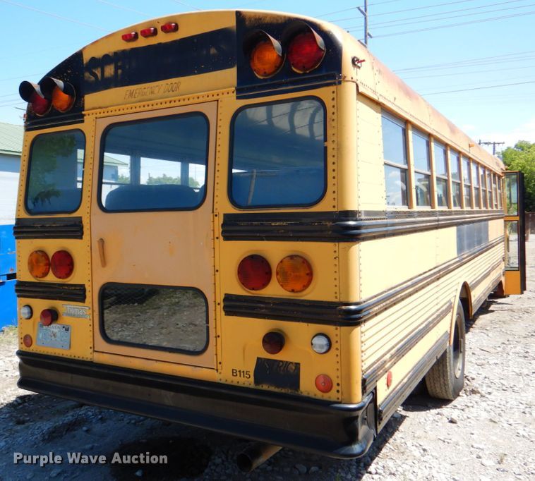 1986 Thomas Built school bus in Tulsa, OK | Item IA9777 sold | Purple Wave
