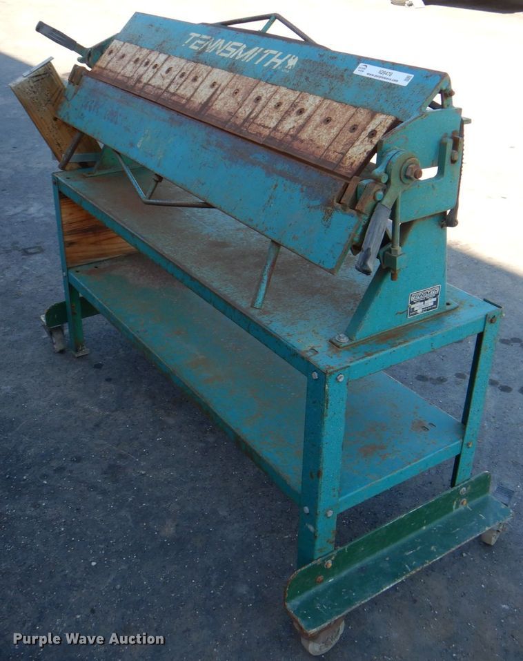 Tennsmith U48 metal brake in Waterloo, NE | Item IQ9478 sold | Purple Wave