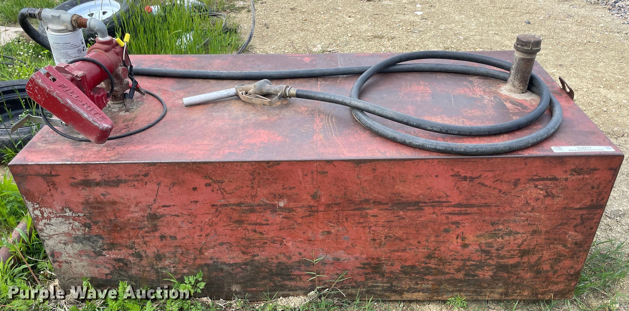 Fuel tank in Nowata, OK | Item IC9277 sold | Purple Wave