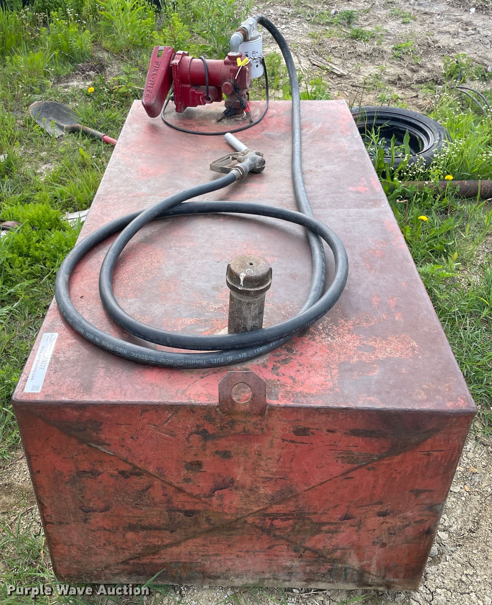 Fuel tank in Nowata, OK | Item IC9277 sold | Purple Wave