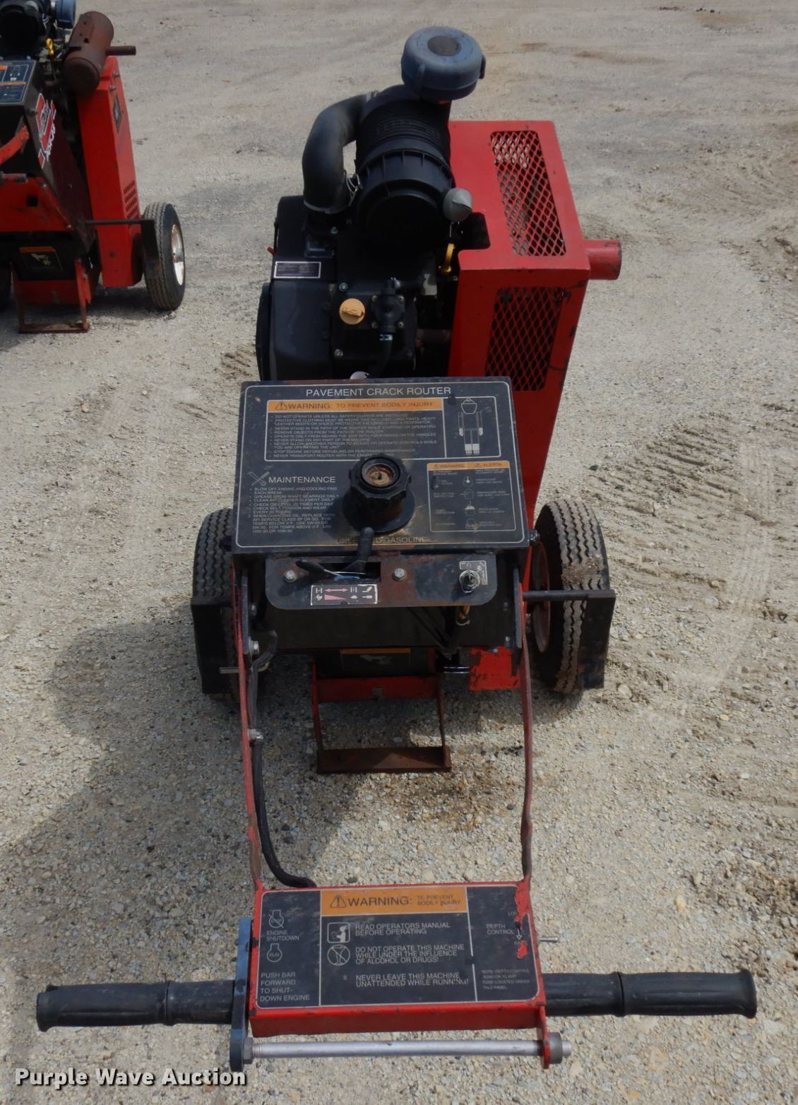 Cimline PCR-25 crack router in Byron, MN | Item IT9318 sold | Purple Wave