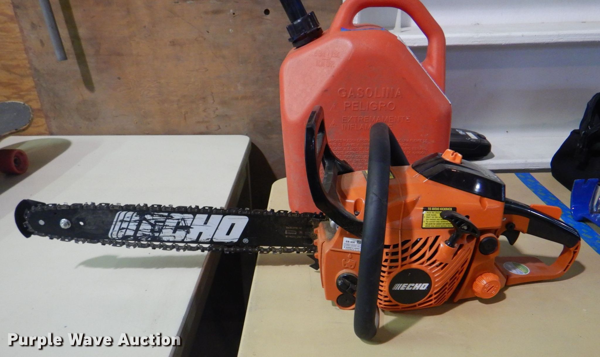 Echo CS-400 chainsaw in Tulsa, OK | Item IA9841 sold | Purple Wave