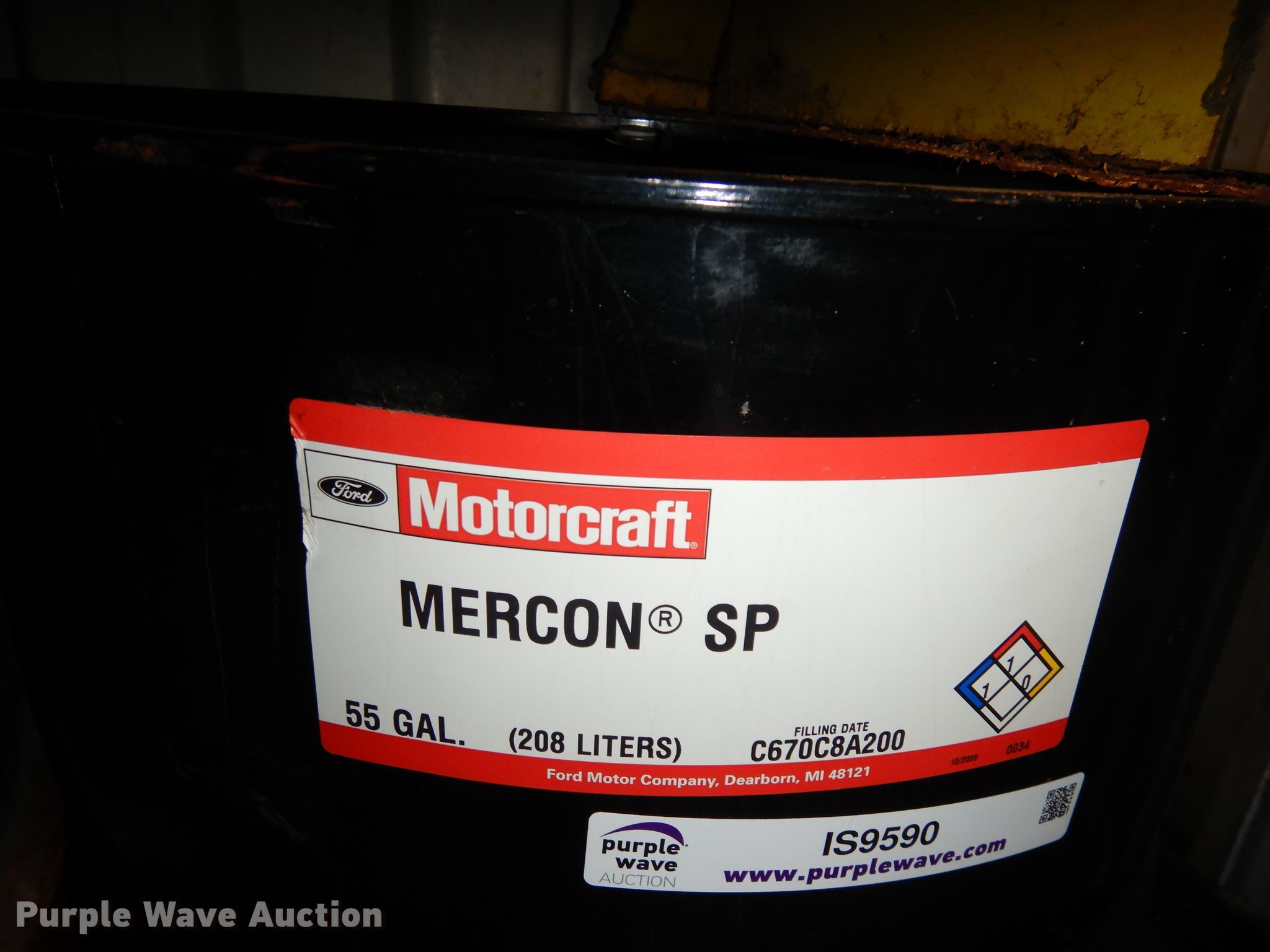 55 gallons of Motorcraft Mercon SP transmission oil in Topeka, KS ...