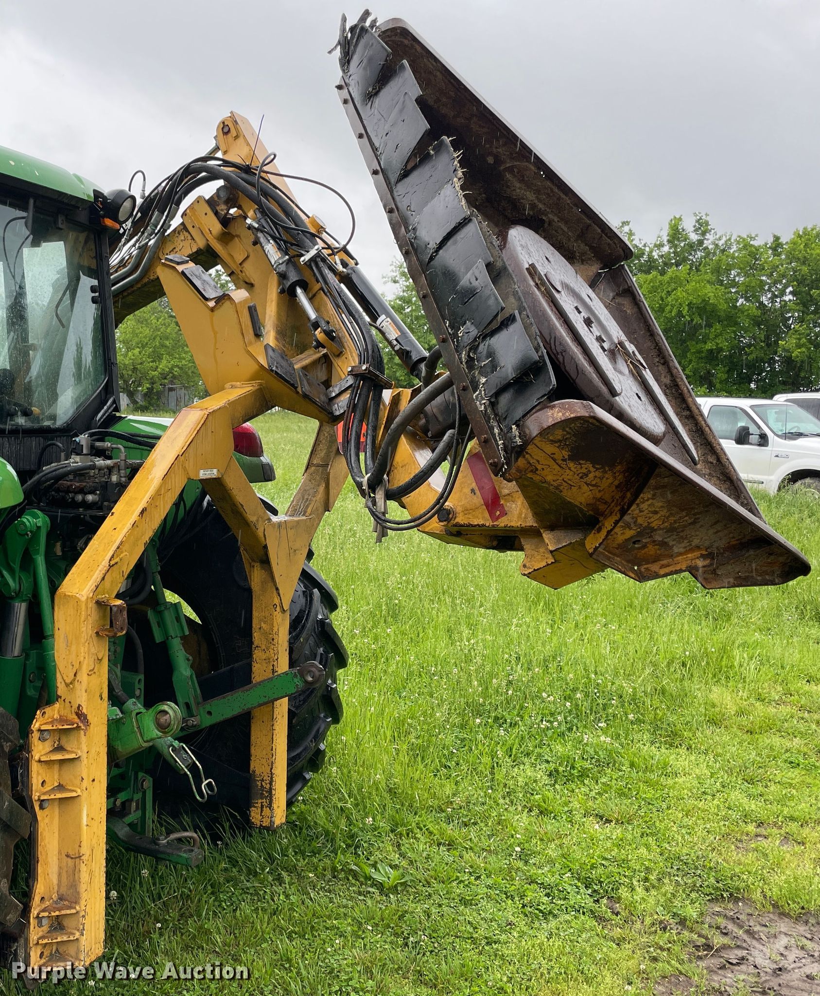 Tiger side boom rotary mower in Vinita, OK | Item IC9313 sold | Purple Wave