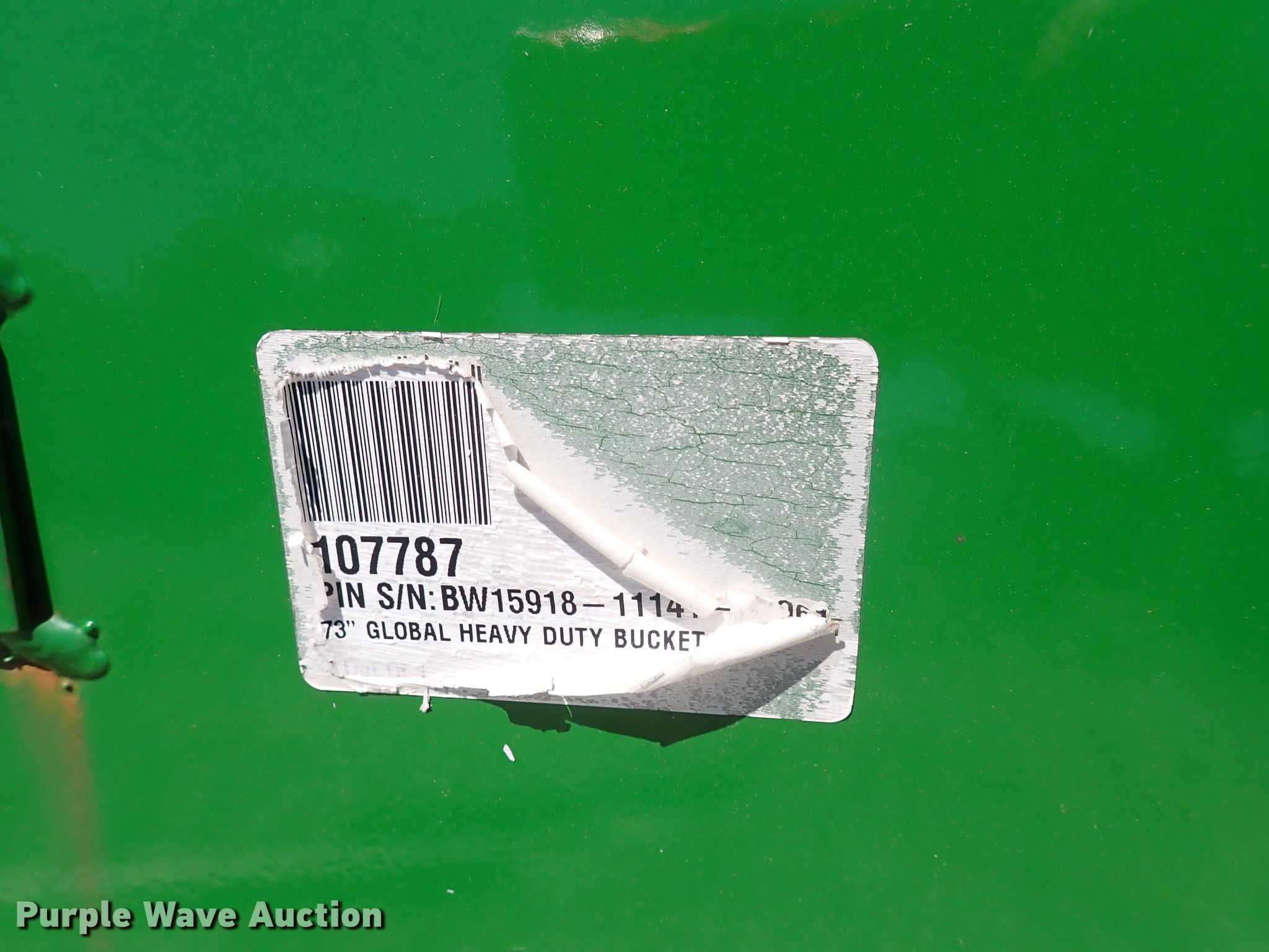 John Deere BW15935 86"W bucket in Winfield, KS | Item IF9185 sold ...