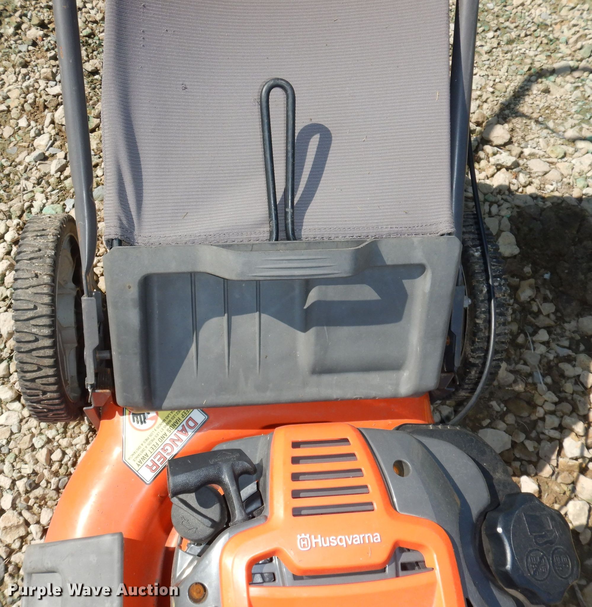 Husqvarna LC121P push mower in Abilene, KS | Item IS9152 sold | Purple Wave
