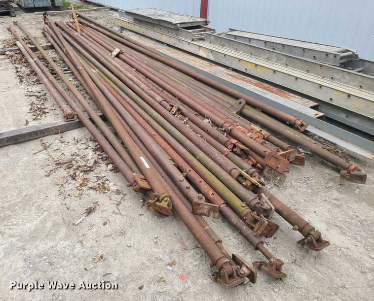 Approximately 25 shoring poles in Kansas City, MO | Item IQ9157 sold ...