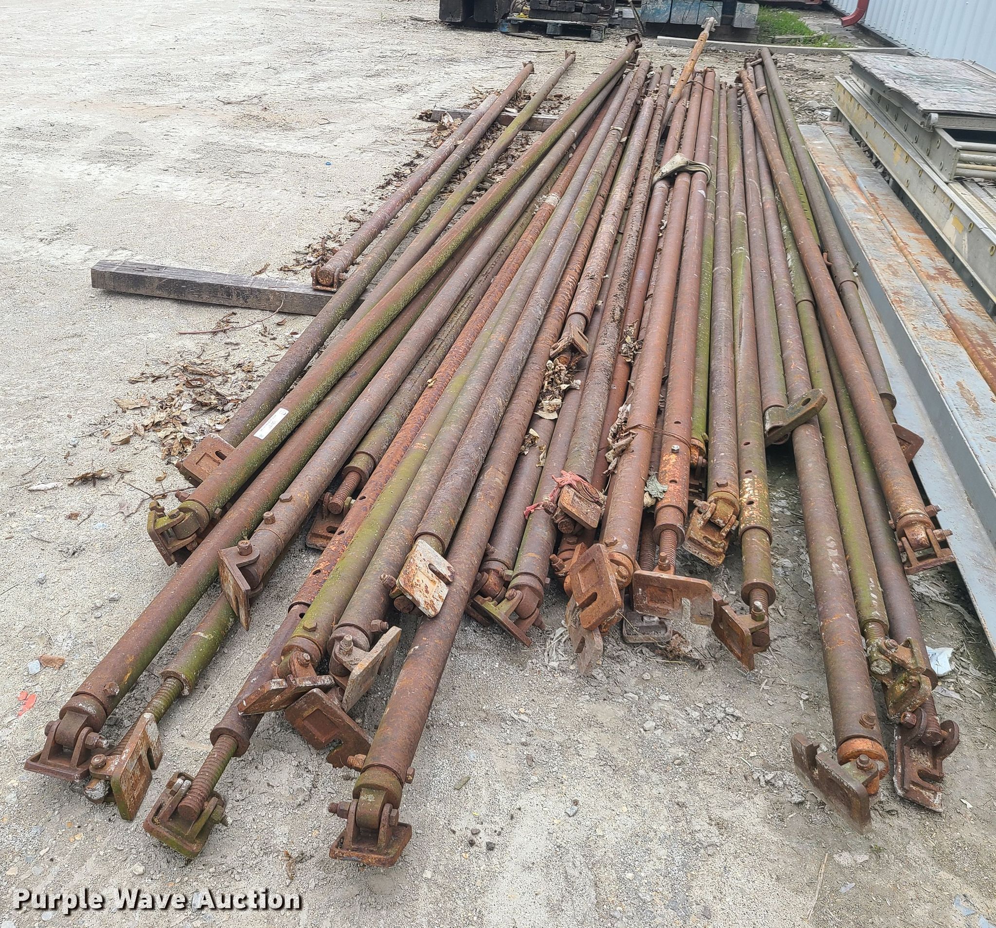 Approximately 25 shoring poles in Kansas City, MO | Item IQ9157 sold ...
