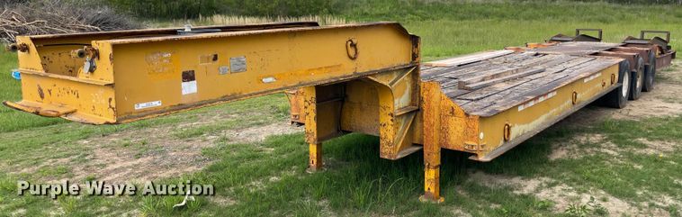 1973 Birmingham 1240FLSSF drop deck equipment trailer in Nowata, OK ...