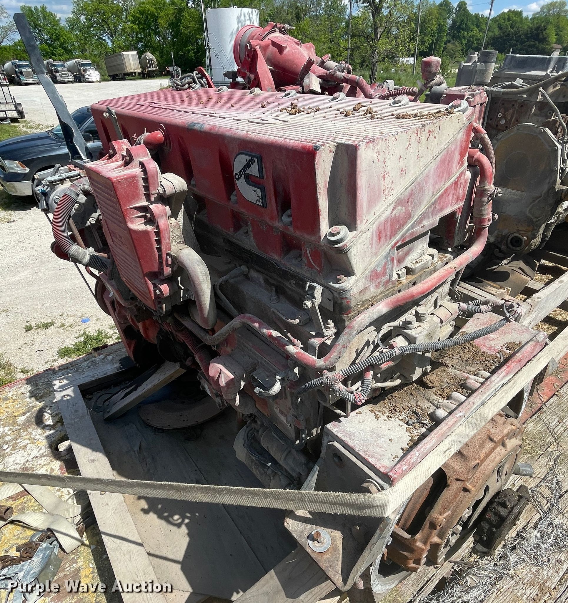 Cummins ISM 10.8L six cylinder diesel engine in Erie, KS | Item IC9266 ...