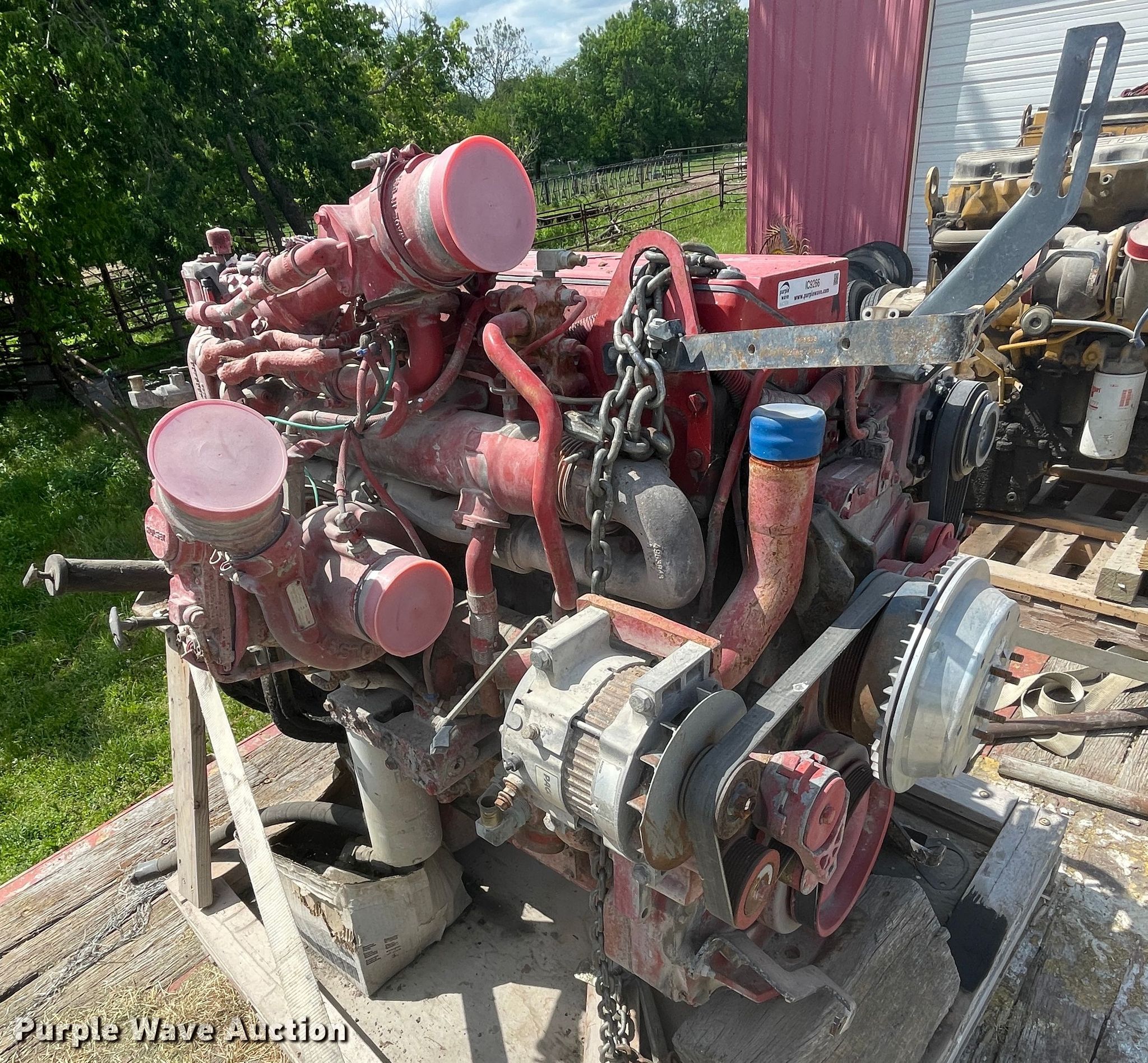 Cummins ISM 10.8L six cylinder diesel engine in Erie, KS | Item IC9266 ...