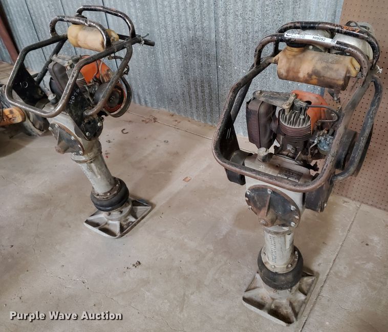 (3) MBW R270 plate compactors in Liberal, KS | Item HI9092 sold ...