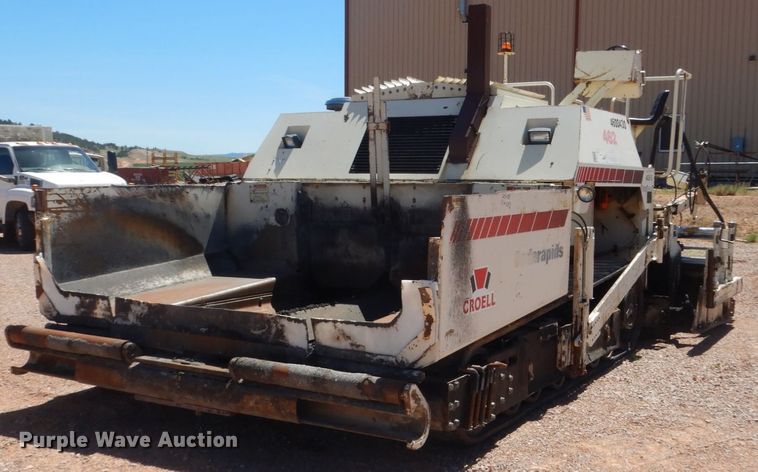 Cedarapids CR462 paver in Sundance, WY | Item HI9820 sold | Purple Wave