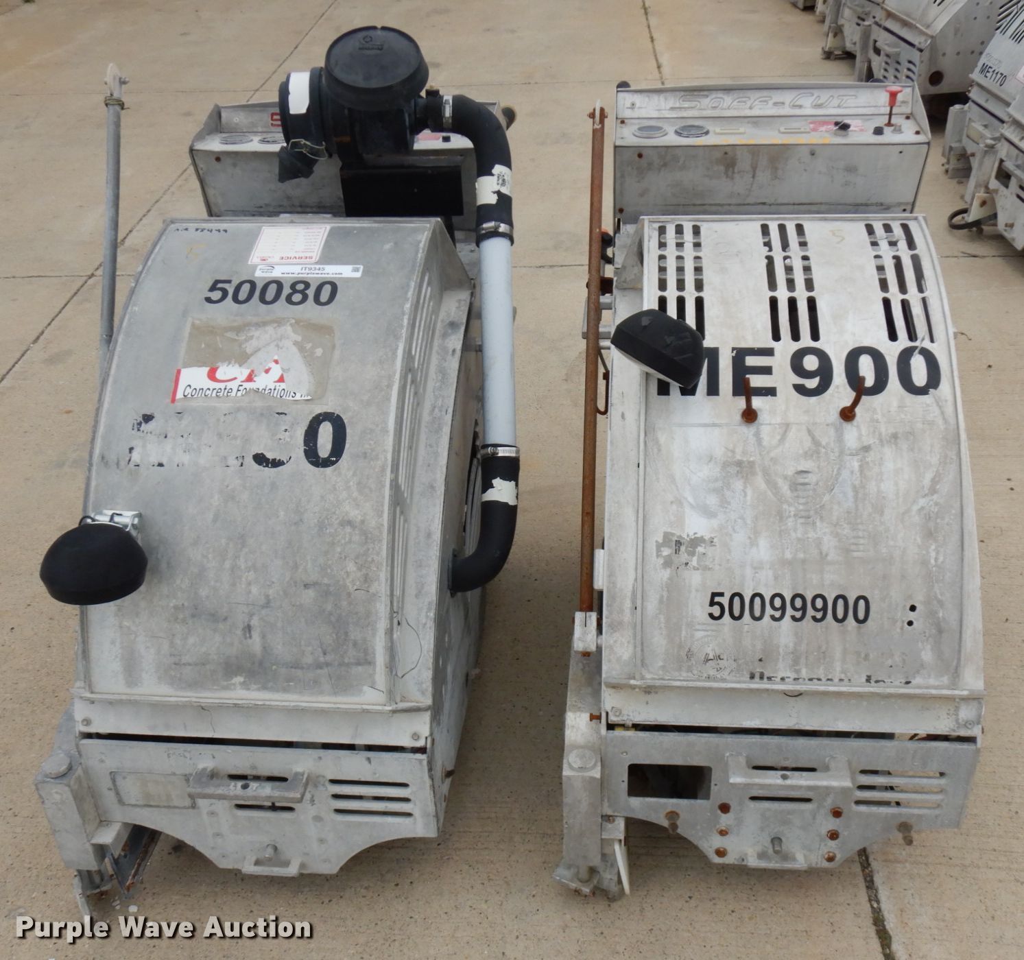 (2) Husqvarna Soff-Cut G2000 concrete saws in New Hampton, IA | Item ...